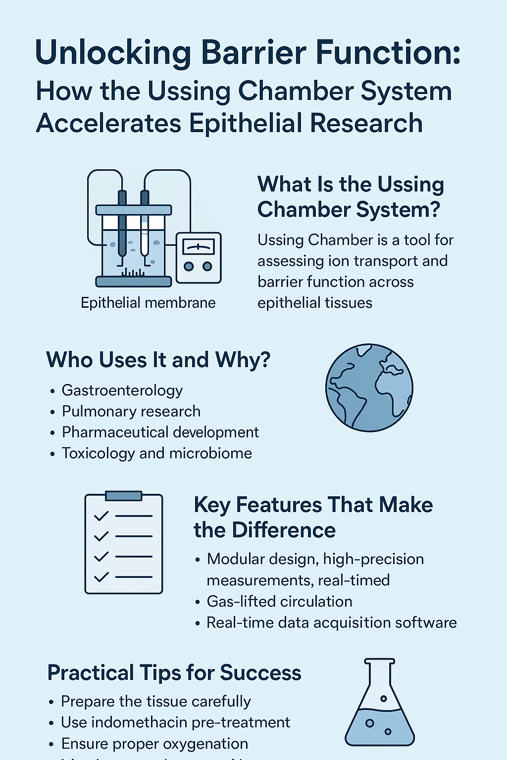 How the Ussing Chamber System Accelerates Epithelial Research ...